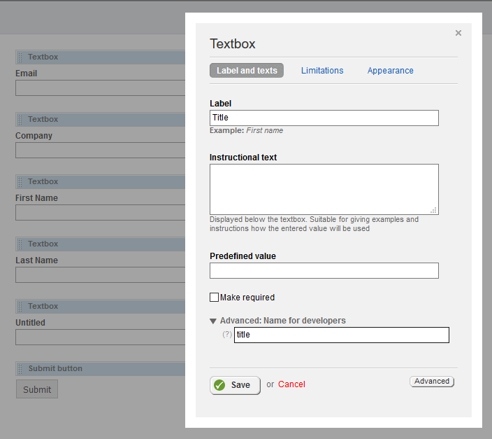 Sitefinity Error With Form Builder Invalid Cast